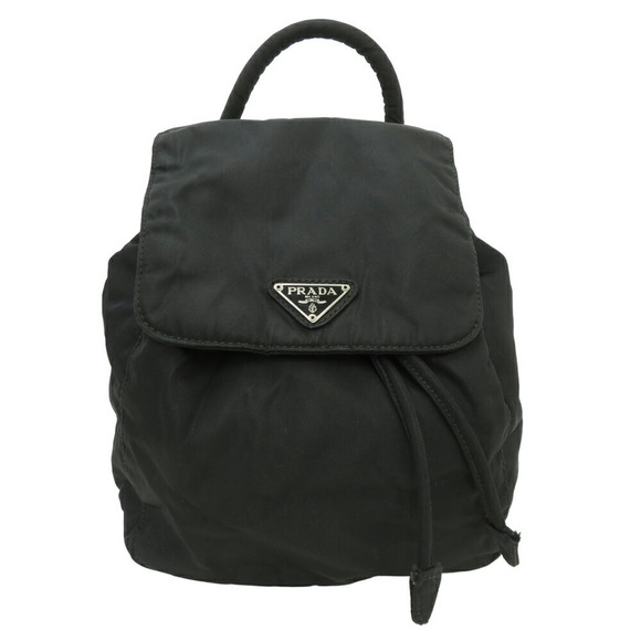 Prada | Bags | Prada Nylon Mini Rucksack Backpack Black | Poshmark